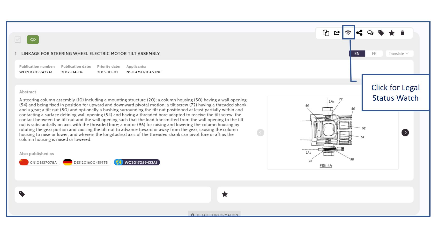 Legal Status Watch - IamIP