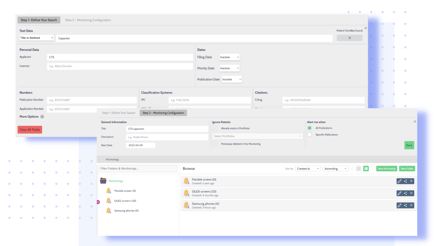 AI-Driven Competitive Patent Monitoring Software - IamIP